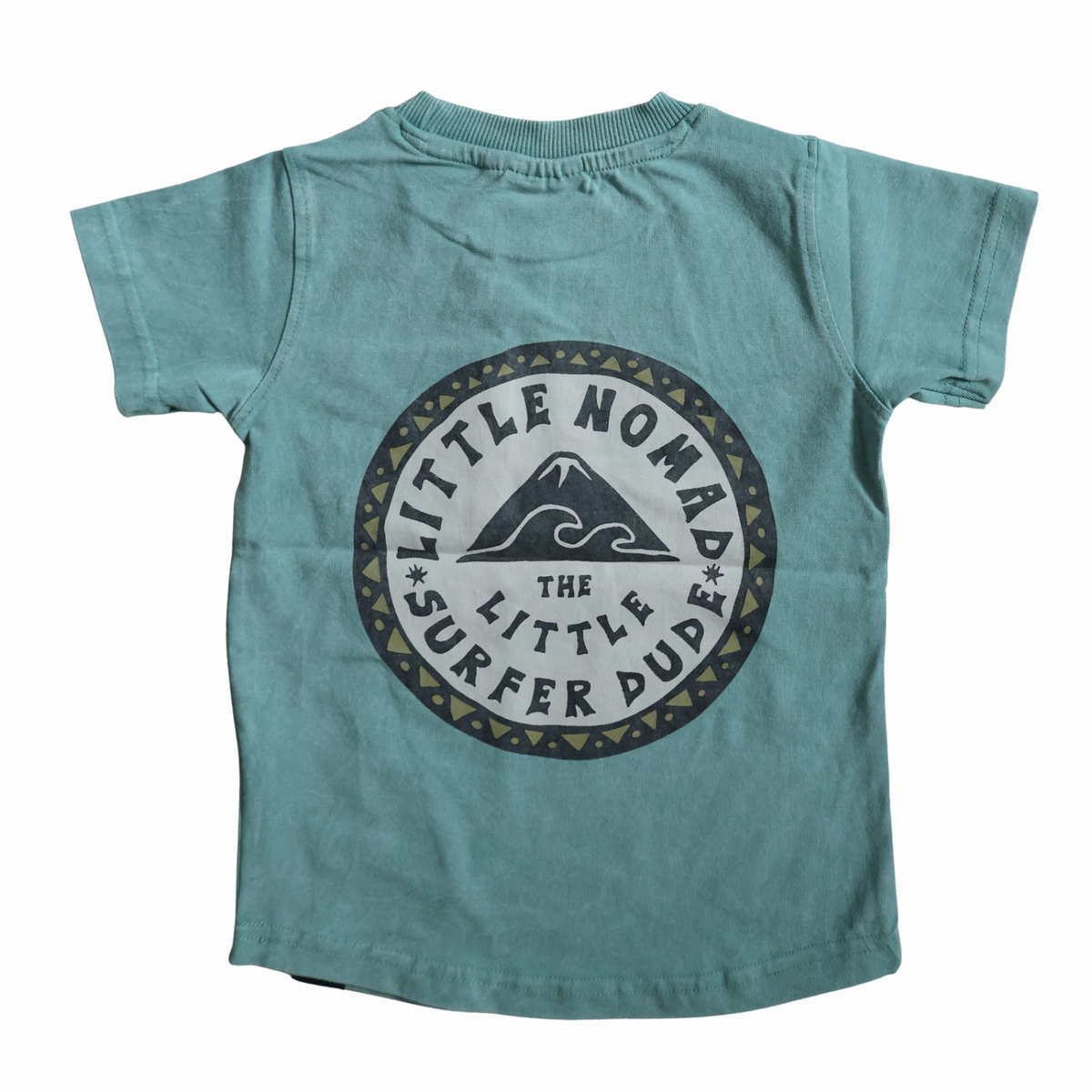 Green Little Nomad Little Surfer Dude Logo T-Shirt – The Little Surfer Dude