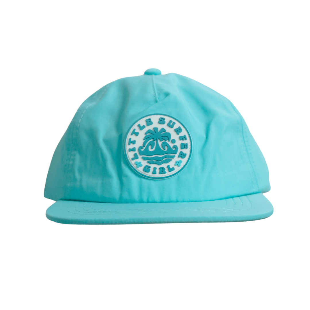 Little Surfer Girl Blue Nylon Cap – The Little Surfer Dude