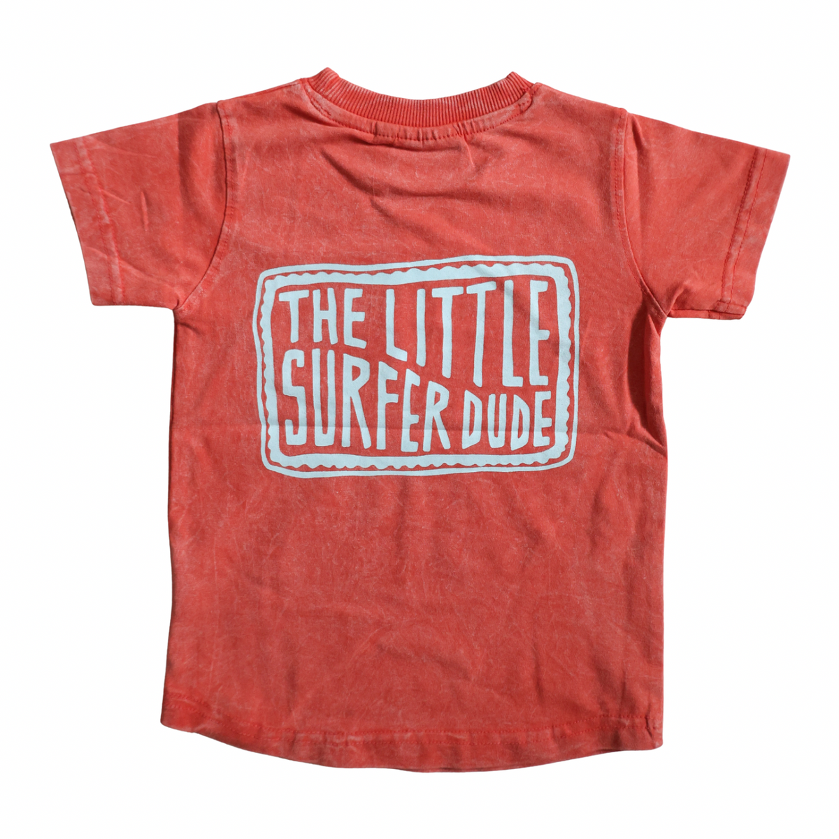 Red Little Surfer Dude Logo T-Shirt – The Little Surfer Dude