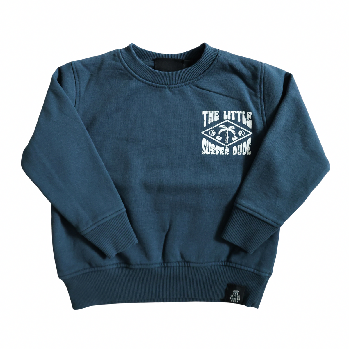Navy Blue Little Surfer Dude Crewneck – The Little Surfer Dude
