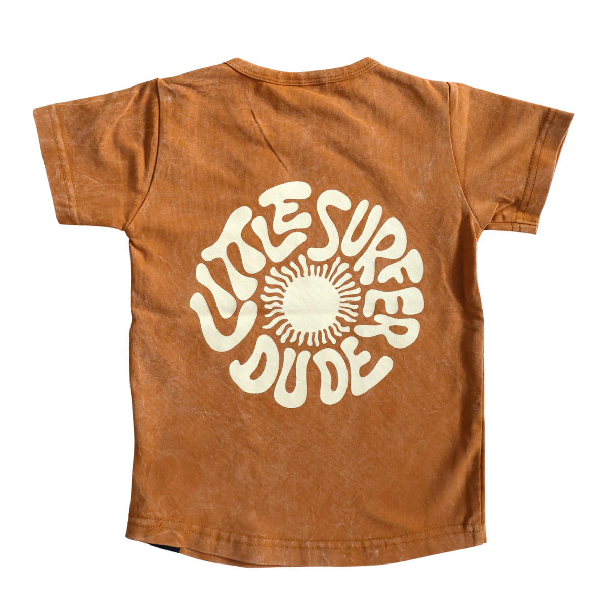 Rust Little Surfer Dude Logo T-Shirt – The Little Surfer Dude